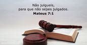 23 de junho de 2019 Versículo da Bíblia do dia ARA Mateus 7 1