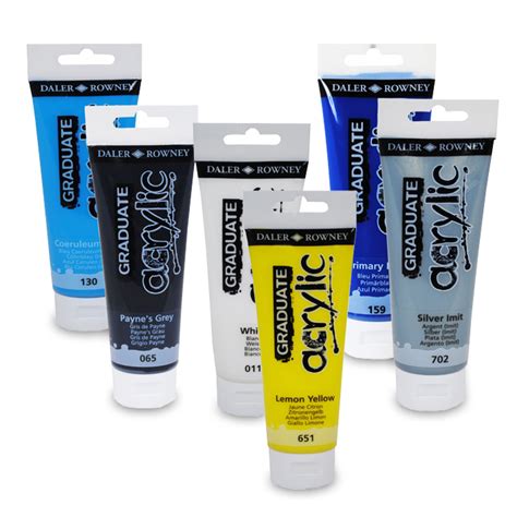 Daler Rowney Graduate Acrylic Paint 120ml Best Price In Pakistan