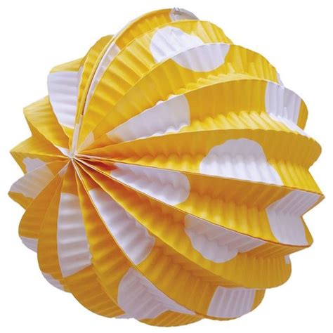 BALÃO PAPEL AMARELO BOLINHAS 22CM Festamania Artigos para festas e