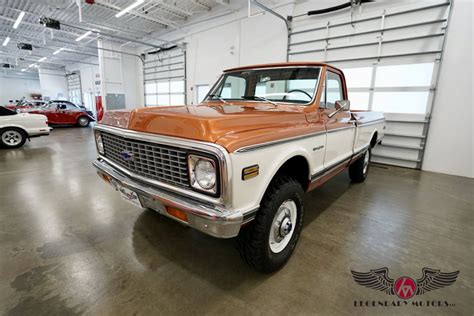 1972 Chevrolet K 20 Custom Pickup Legendary Motors Classic Cars