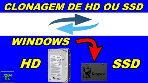 Como Transferir Seu Windows Do HD Para SSD Como Se Nada Tivesse Mudado