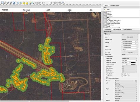 Draw Coordinates Problem In Qgis Map Composer Geographic Information