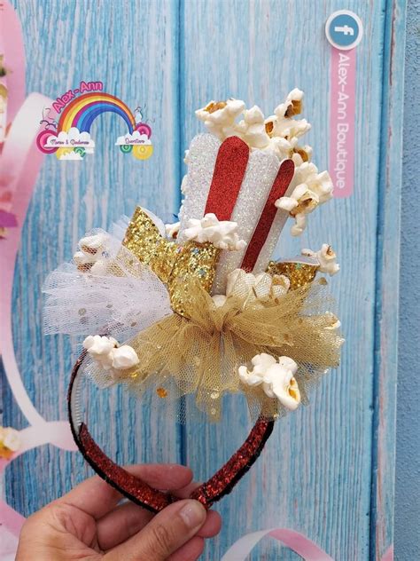 Diadema loca palomitas de maíz Manualidades Sombreros locos Como