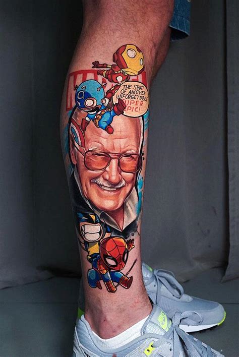 Tatuaggi Gambe Esempi Su Coscia Polpaccio Ginocchio E Stinco