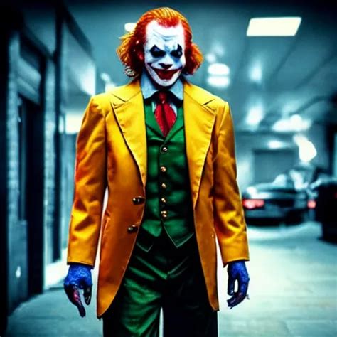 KREA Ronald McDonald In The Movie Joker Hd Realistic Gritty