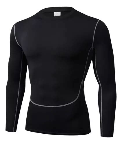Playera Licra Deportiva Compresi N Gym Manga Larga Mercadolibre