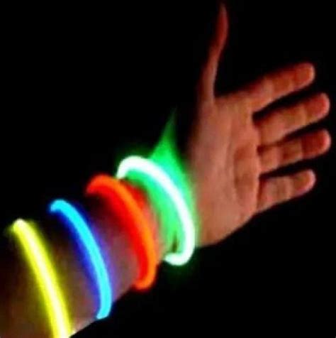 Pulseira Neon Alto Brilho Fluorescente Unidades Dinka