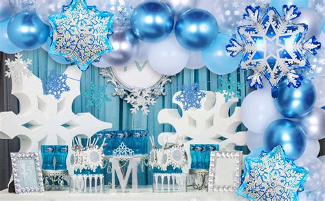 Amazon Icy Princess Themed Birthday Party Supplies Snowflake