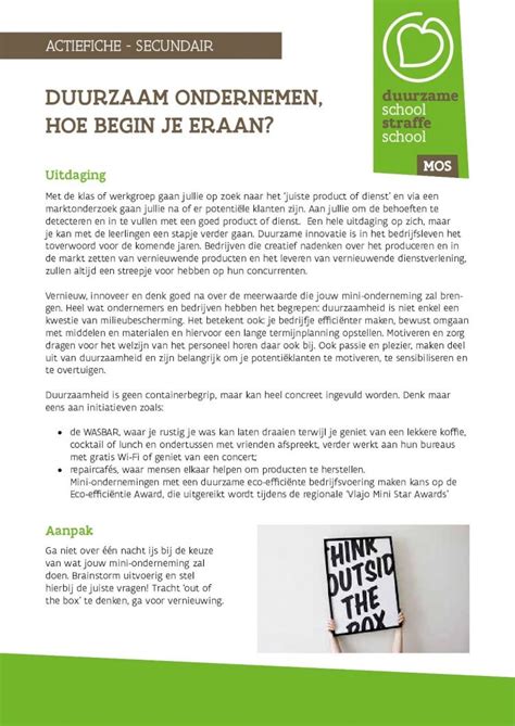 PDF DUURZAAM ONDERNEMEN HOE BEGIN JE ERAAN DOKUMEN TIPS