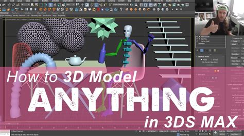 Learn To D Model Anything With Ds Max Beginner Tutorial Youtube