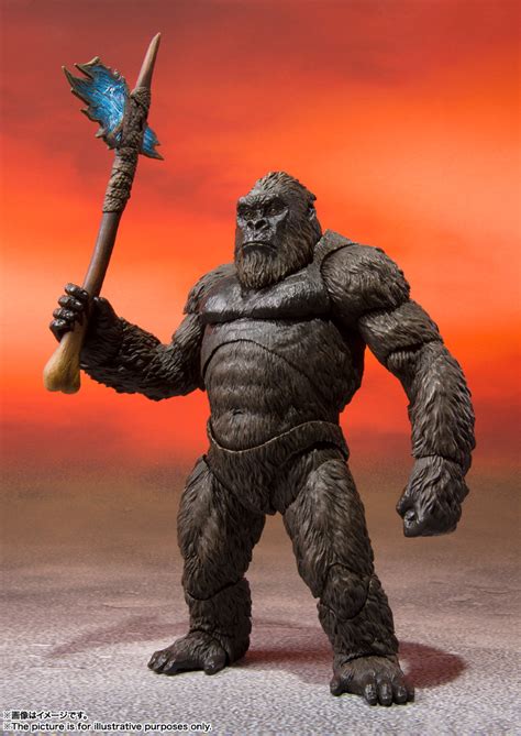 S H Monsterarts Kong From Godzilla Vs Kong Tamashii Web
