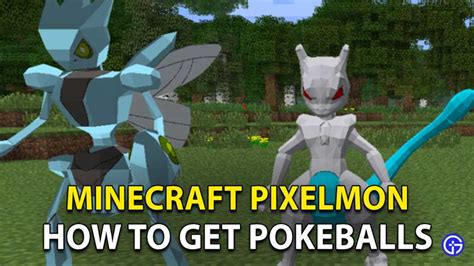 How To Make A Pokeball In Minecraft Pixelmon