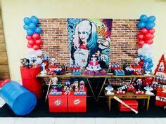 10 ideas de Cumple harley quinn fiesta cumpleaños decoración de unas