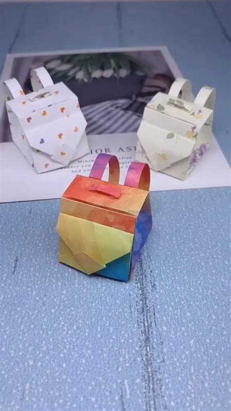 Como Hacer Una Mochila De Papel Origami Video En