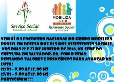MOBILIZA BRASIL REALIZARÁ I ENCONTRO NACIONAL MOBILIZA BRASIL NOS DIAS