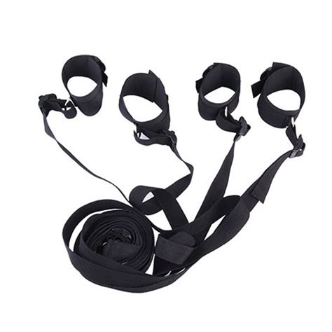 Under Bed Bondage Set Body Restraint Kit Ankle Handcuffs System Bdsm Love Toy 634383413210 Ebay