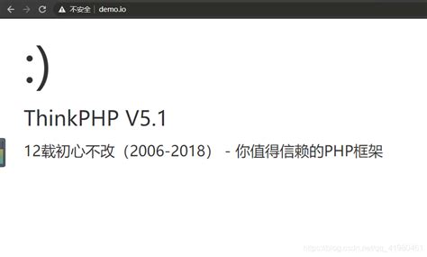 thinkphp5 1的安装与搭建 thinkphp 5 1 部署 csdn博客