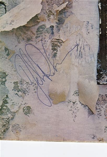 Lot Detail Led Zeppelin Band Signed Led Zeppelin Iv Album Jsa Real