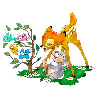 Thumper And Bambi Clipart Pink Clip Art Library
