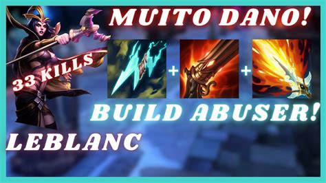 Achei A Melhor Build Pra Lb Essa Build T Muito Divertida E Muito Forte