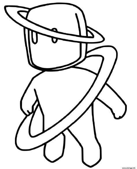 Coloriage Orbit Stumble Guys Dessin Stumble Guys à imprimer