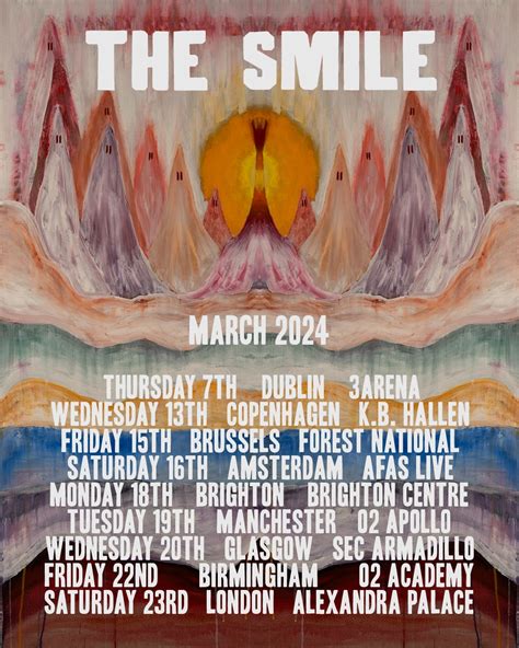 The Smile Setlist 2024 Marty Melitta