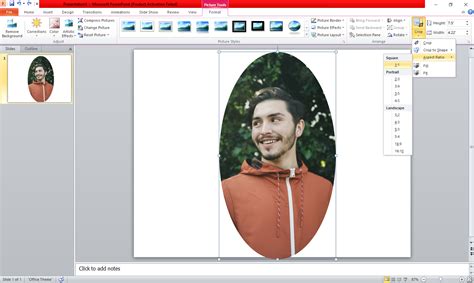 Cómo recortar una imagen en un círculo perfecto en PowerPoint TecnoLoco