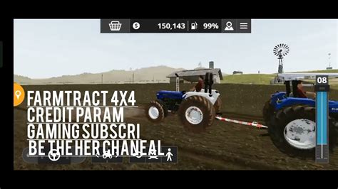 Farming Simulator Tractor Tochan Test Newholland Vs Farmtrac Param