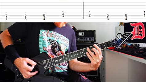 Easy Metal Riffs With Tabs Youtube