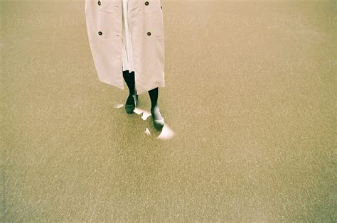 A Woman Standing In The Shadow By Stocksy Contributor Anna Malgina