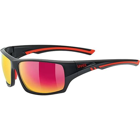 Okulary Rowerowe Uvex Sportstyle Pola Czarno Czerwone Rowertour