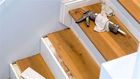 Laminate Flooring On Stairs Learn How To Do It Yourself Homebuilding
