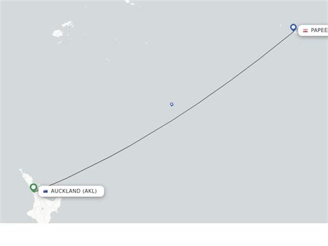 Direct Non Stop Flights From Auckland To Papeete Schedules
