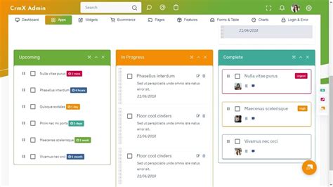 Banking Dashboard Bootstrap Admin Panel Template With Ltr Light Theme