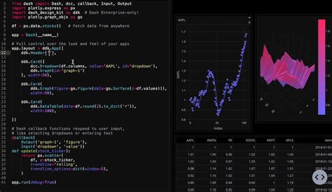 data apps for production plotly