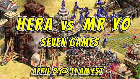 Hera 2833 Vs Mr Yo 2757 7 Game Extravaganza Ranked Ladder
