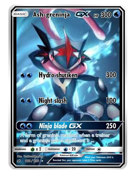 Ash Greninja Pokemon Card Images And Photos Finder