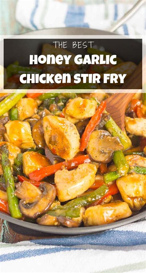 Honey Garlic Chicken Stir Fry 30 Minute Meal Pumpkin N Spice