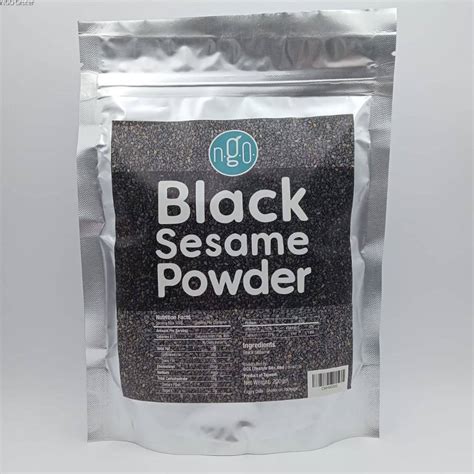 100 Pure Black Sesame Powder 200g Pack Shopee Malaysia