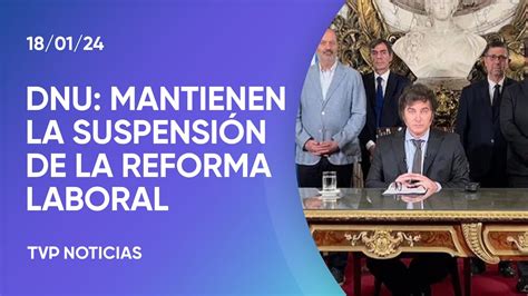 DNU la Justicia concede la apelación del Gobierno a la Corte y la
