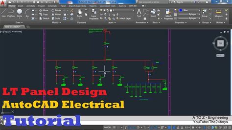 How To Draw Electrical Single Line Diagram In Autocad Autoca