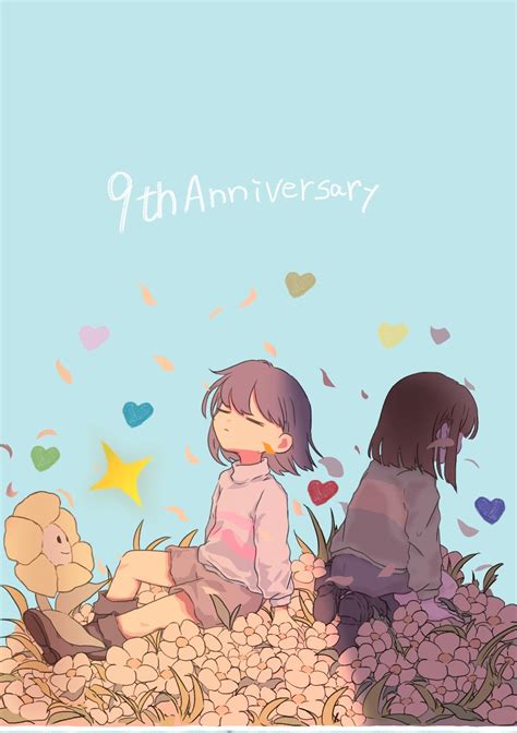 Frisk Chara And Flowey Undertale Drawn By Tomato Suzuzunnda