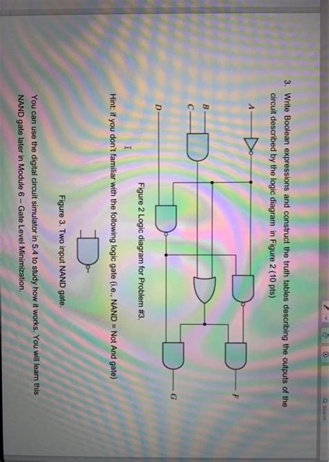 Solved Write Boolean Expressions And Construct The Truth Chegg