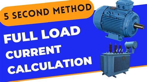 How To Calculate The Current Of A Motor Or Transformer Electrical