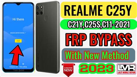 Realme C25y Frp Bypass New Tricks 2023 Realme C25y RMX 3268 Google
