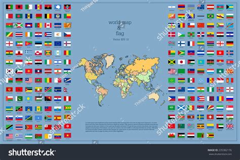 Complete Set Of Flags Of The World Sorted Alphabetically With Official