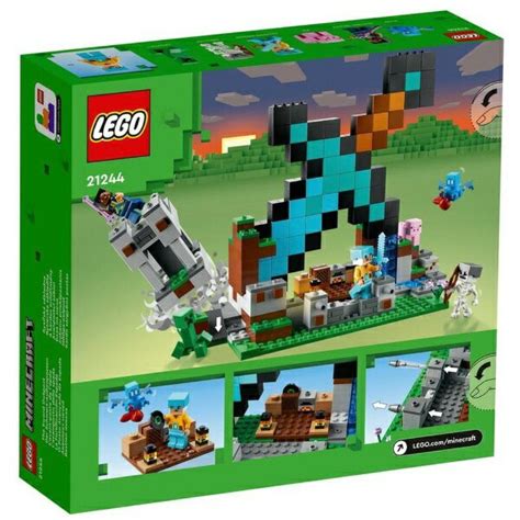 楽天ビックレゴジャパンLEGO LEGOレゴ 21244 マインクラフト ダイヤモンドの剣の基地lego 2408 通販
