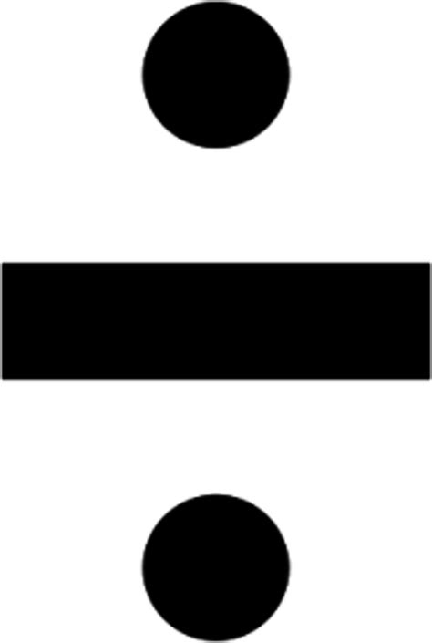 Division Sign Clip Art Clipart Best