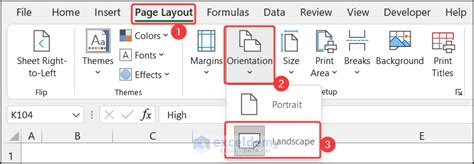 How To Change Orientation Of Worksheet To Landscape In Excel