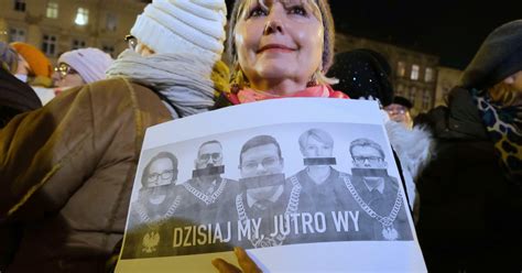Protesty w obronie sądów 2019 Zdjęcia z demonstracji